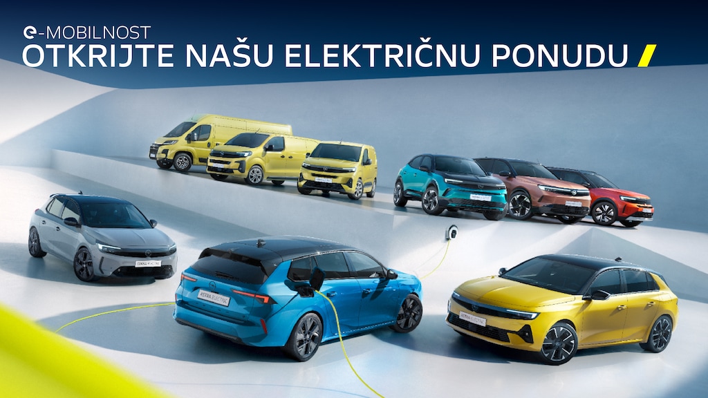 Opel BiH – novi osobni automobili i gospodarska vozila