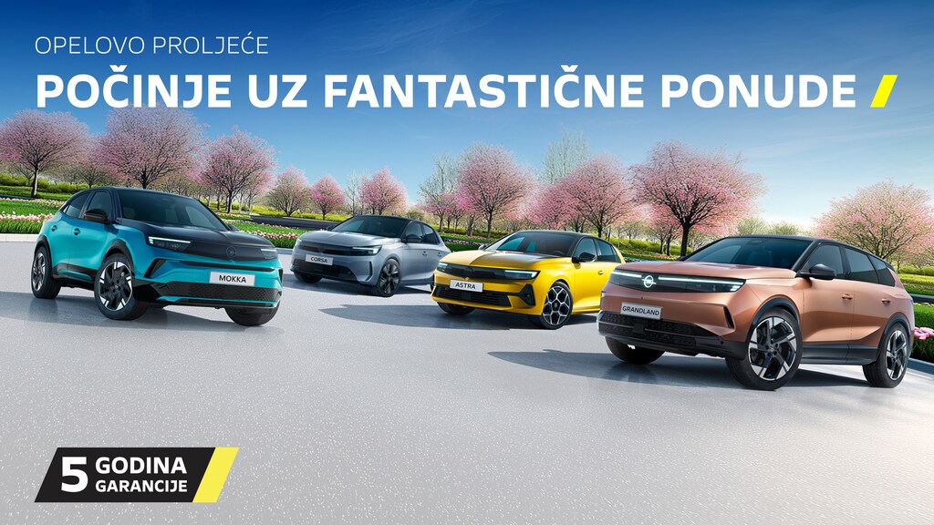 Opel BiH – novi osobni automobili i gospodarska vozila